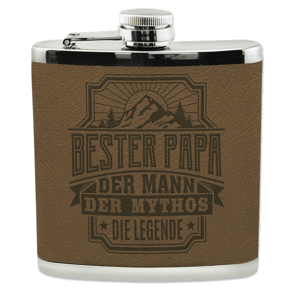 Flachmann "Bester Papa" – DMAX Shop